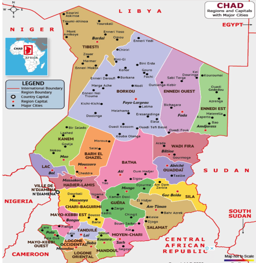 Provinces to Explore – Chad Embassy in India